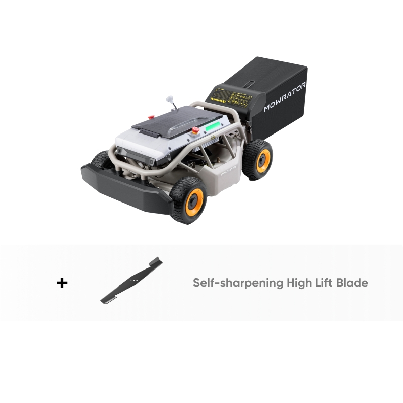 Mow-Vac Bundle: S1 4WD RC Lawn Mower+Self-sharpening High Lift Mowing ...