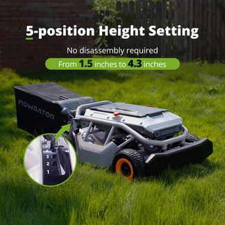 Mowrator S1 Remote Control Lawn Mower 4WD – MOWRATOR