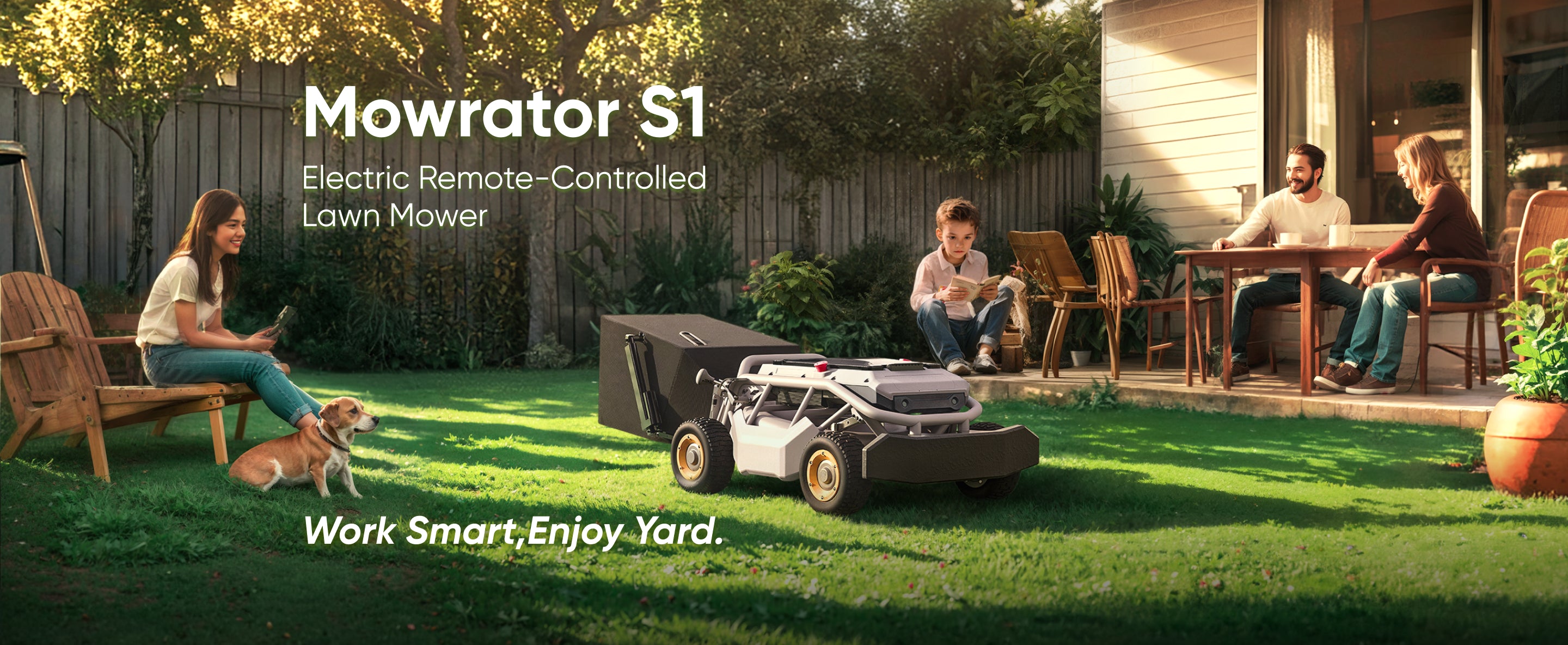 Mowrator S1 Remote Control Lawn Mower 2WD – MOWRATOR