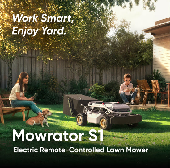 Mowrator S1 Remote Control Lawn Mower 2WD – MOWRATOR