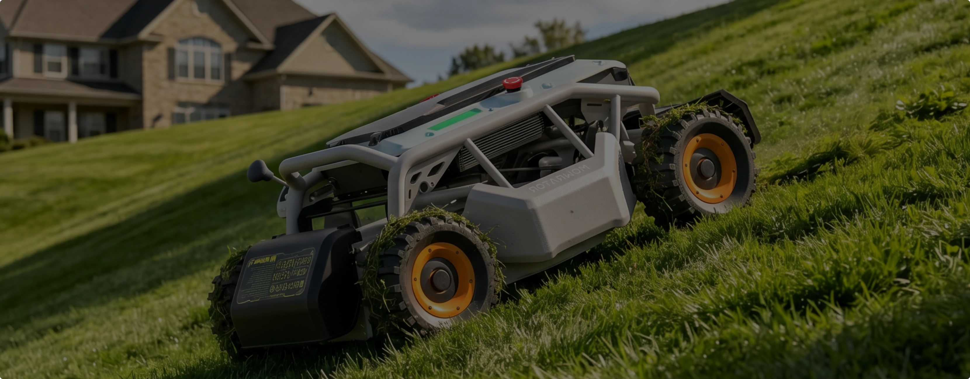 4WD Remote Lawn Mower | 85% Slope Leaf-Shred Vacuum – MOWRATOR