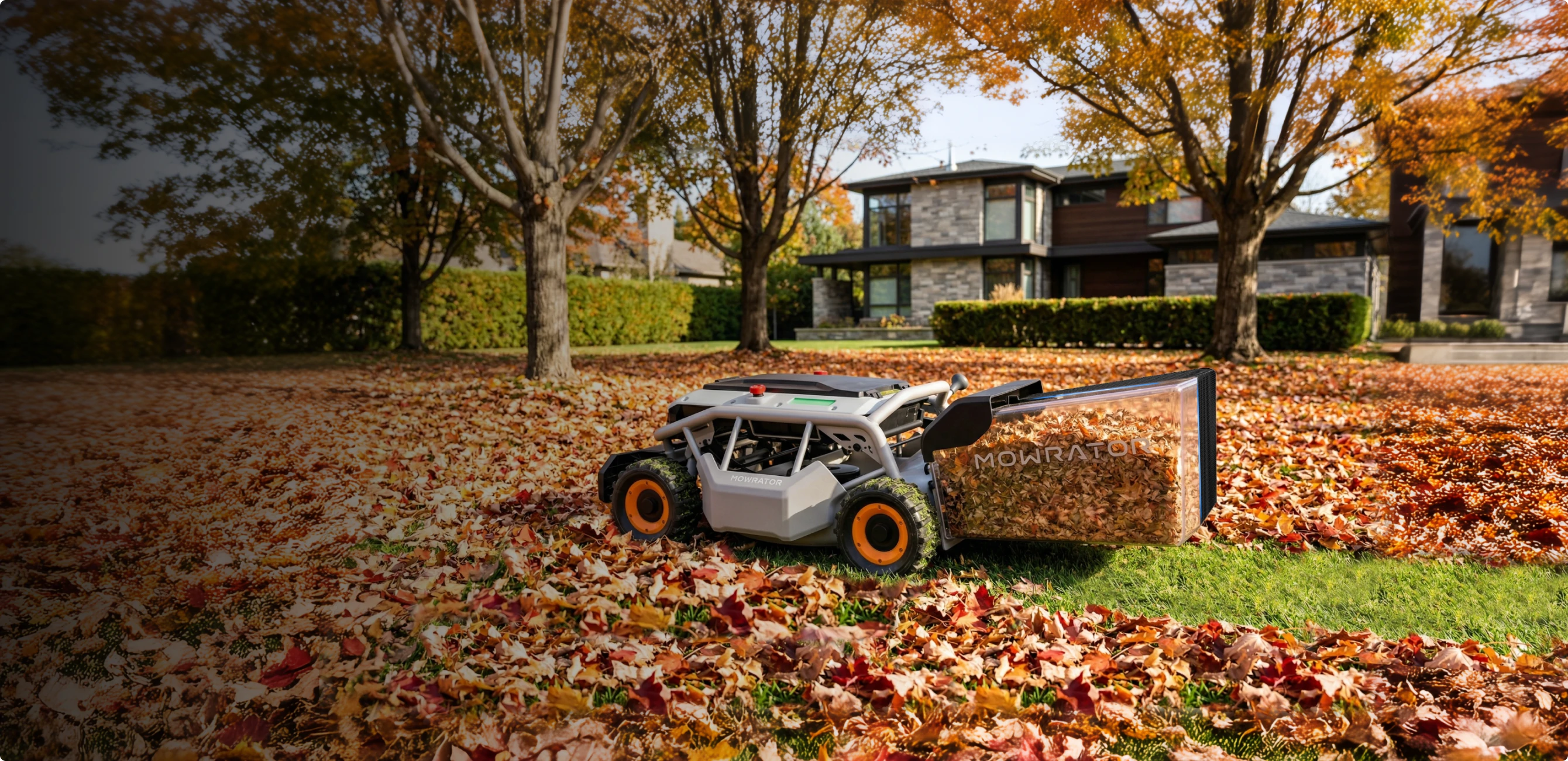 4WD Remote Lawn Mower | 85% Slope Leaf-Shred Vacuum – MOWRATOR