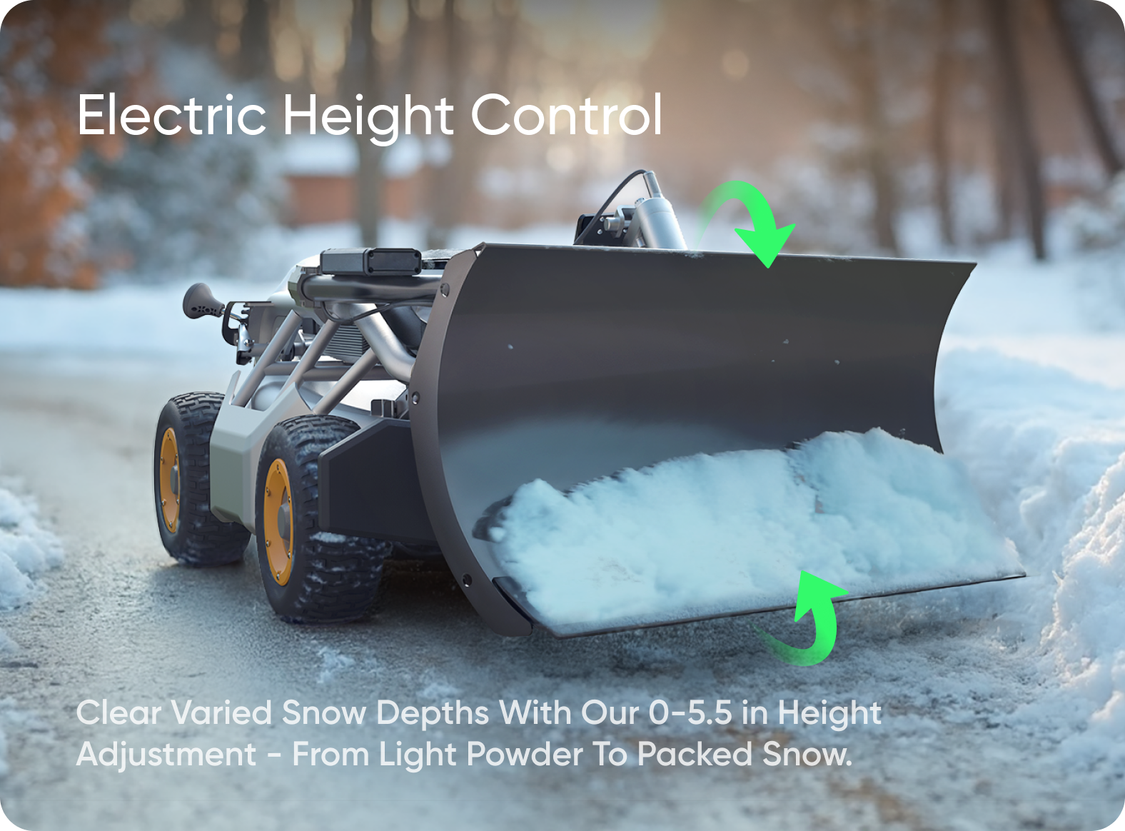Pre-Order: Mowrator Snow Plow Kit – MOWRATOR